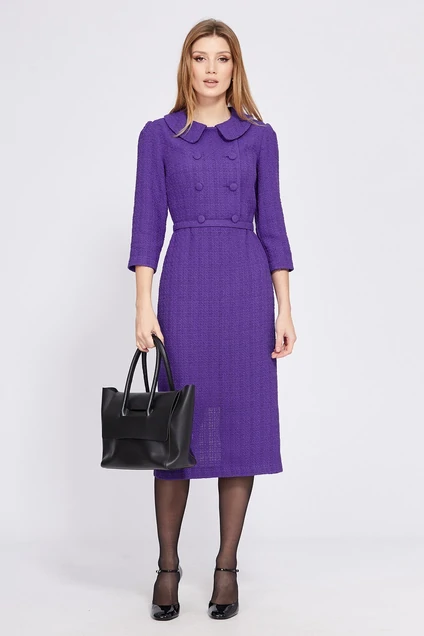 *Платье 2551 фиолетовый EOLA купить в интернет магазине Велесмода